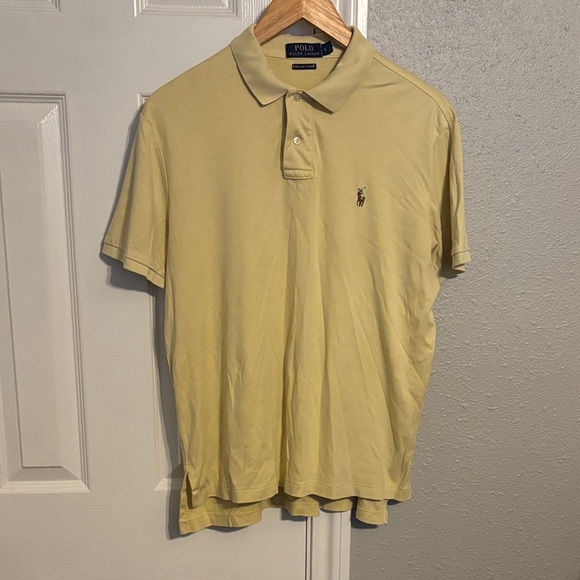 Polo Ralph Lauren | Shirts | Polo By Ralph Lauren Mens Light Yellow ...